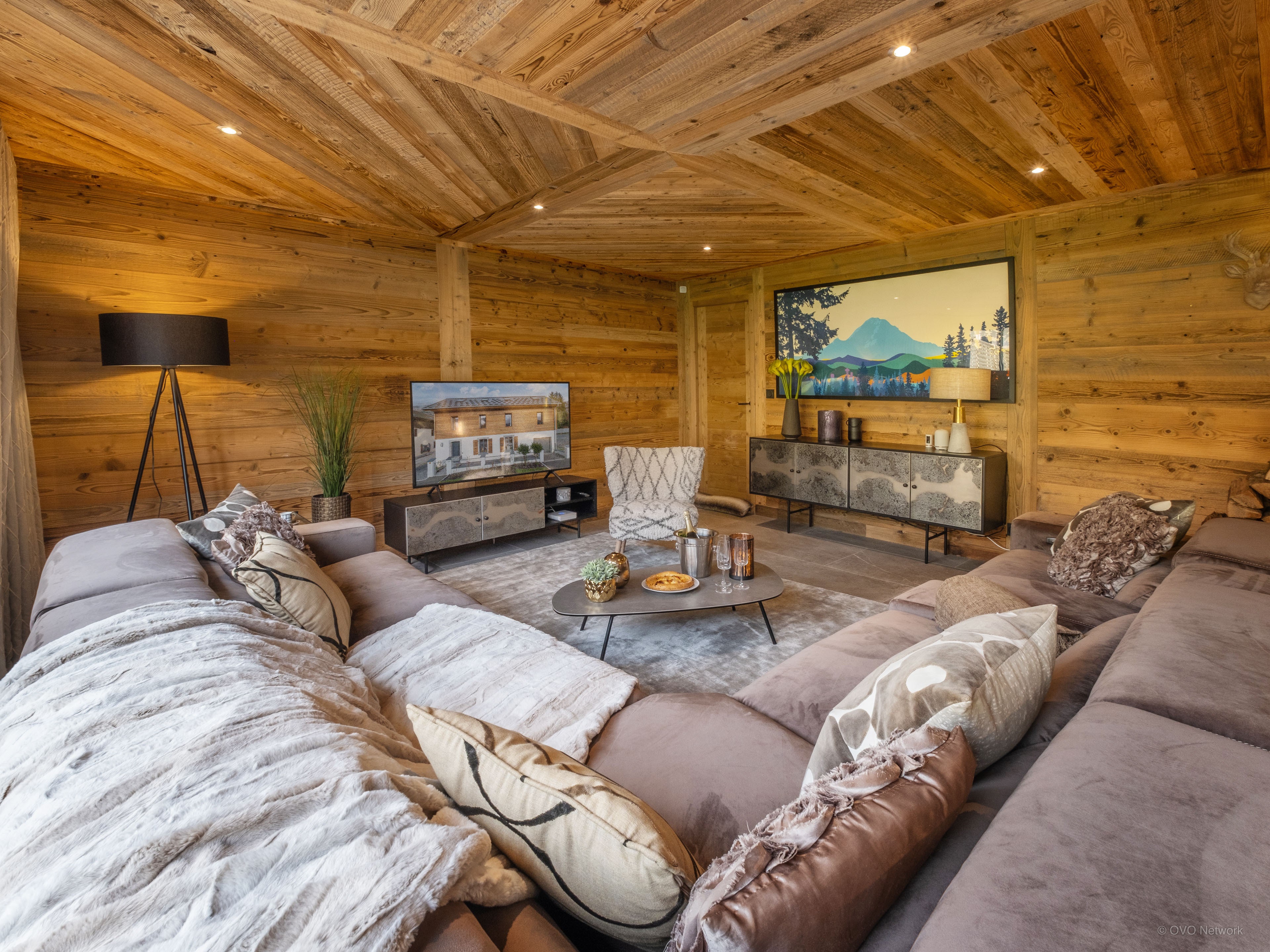 Location Chalet individuel Chalet 14p dans village paisible, jacuzzi et sauna Samoens - 24744 ...